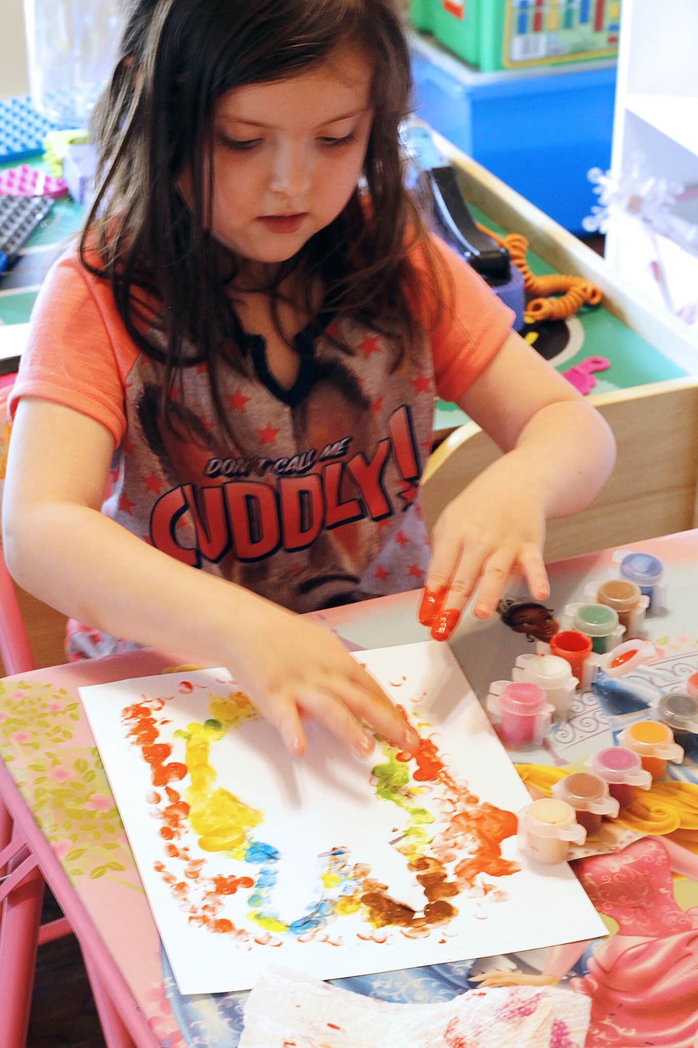 Make this Finger Paint Easter Craft in 5 Easy Steps - On the Road with ...